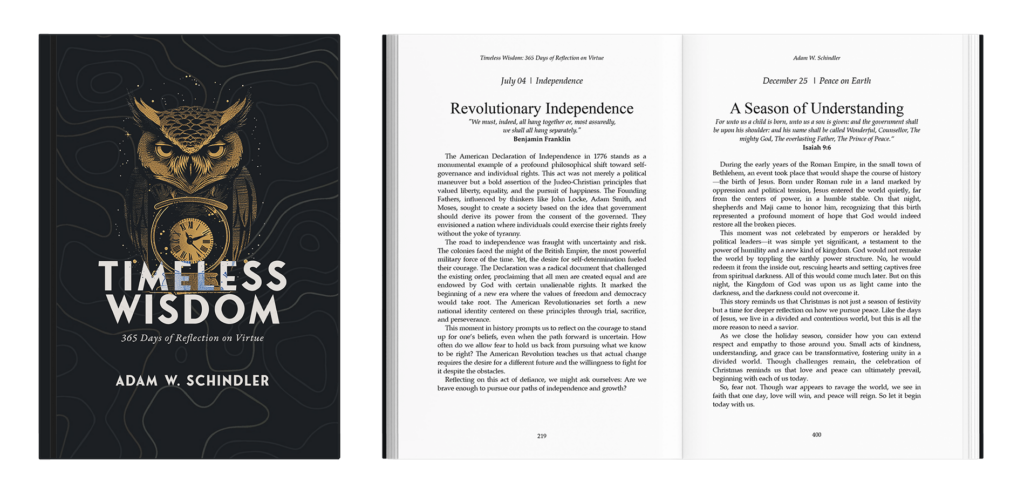 Timeless Wisdom | Adam W. Schindler
